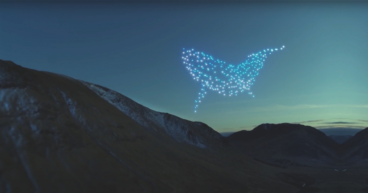 300 Drones, 1 Message : Act Now ! | Sustainability Mag